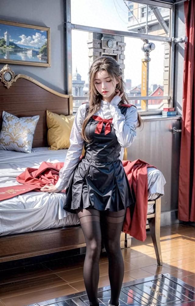 Xiongbing even Angel Yan also likes to wear JK student uniforms! - iMedia