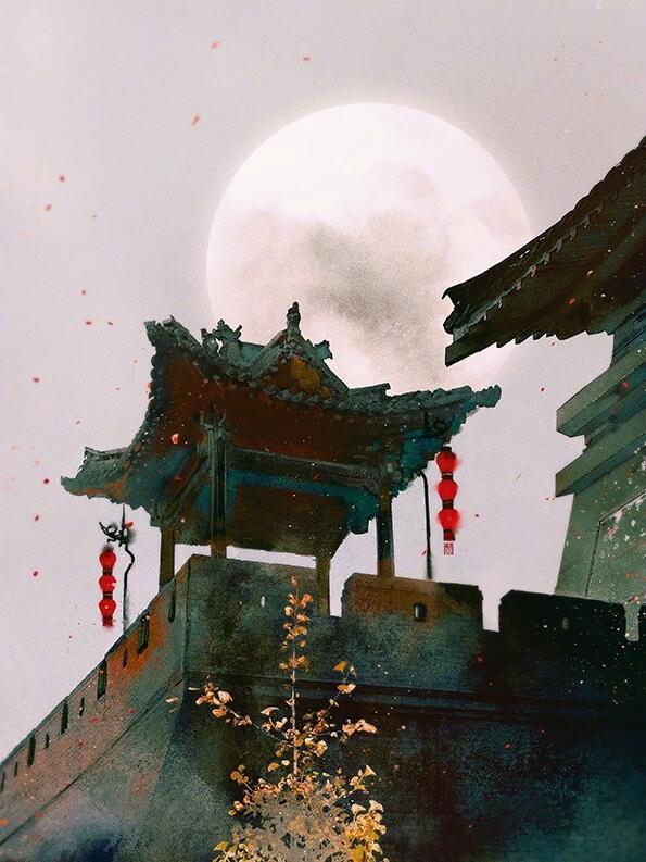 Do you know the allusion of "Jade body lying everywhere"? The beautiful concubines lined up to ...