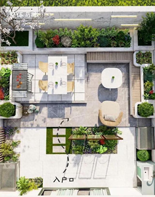 "50㎡Small Garden" Tips for renovating a small square meter garden, it ...