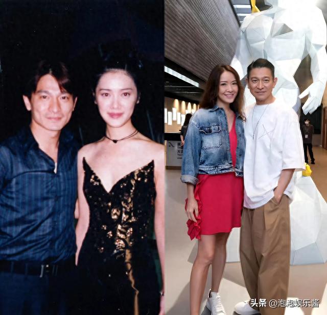 Andy Lau said that it was the first time he wore such a flowery look ...